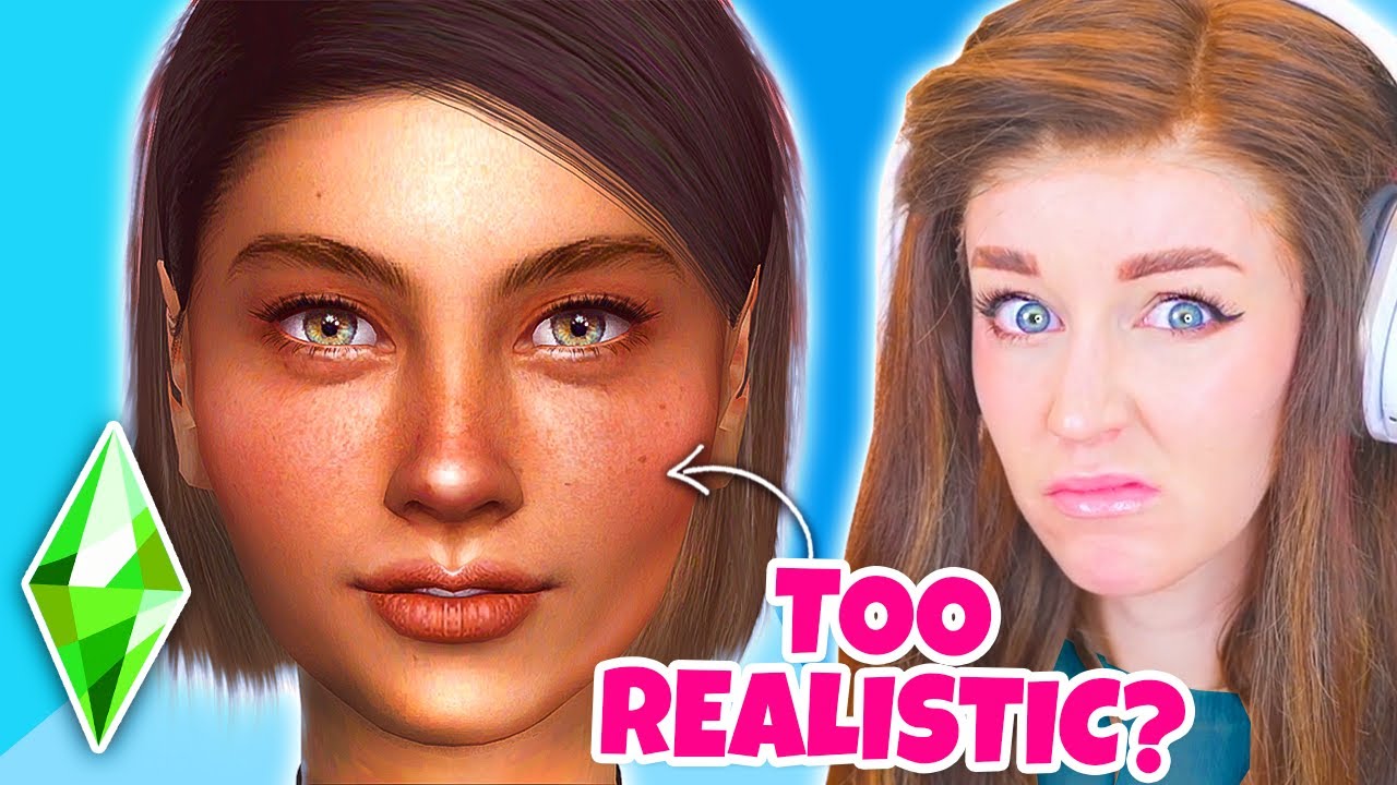 i tried making the most REALISTIC Sims possible... (cursed) - YouTube