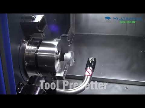 Milltronics SL Series CNC lathes - YouTube