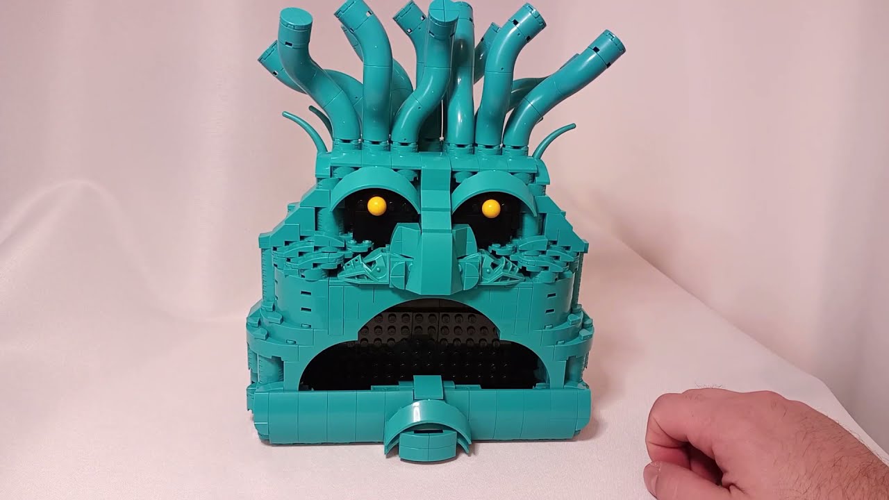 The Kree Supreme Intelligence built in LEGO! MOC of the classic Marvel ...