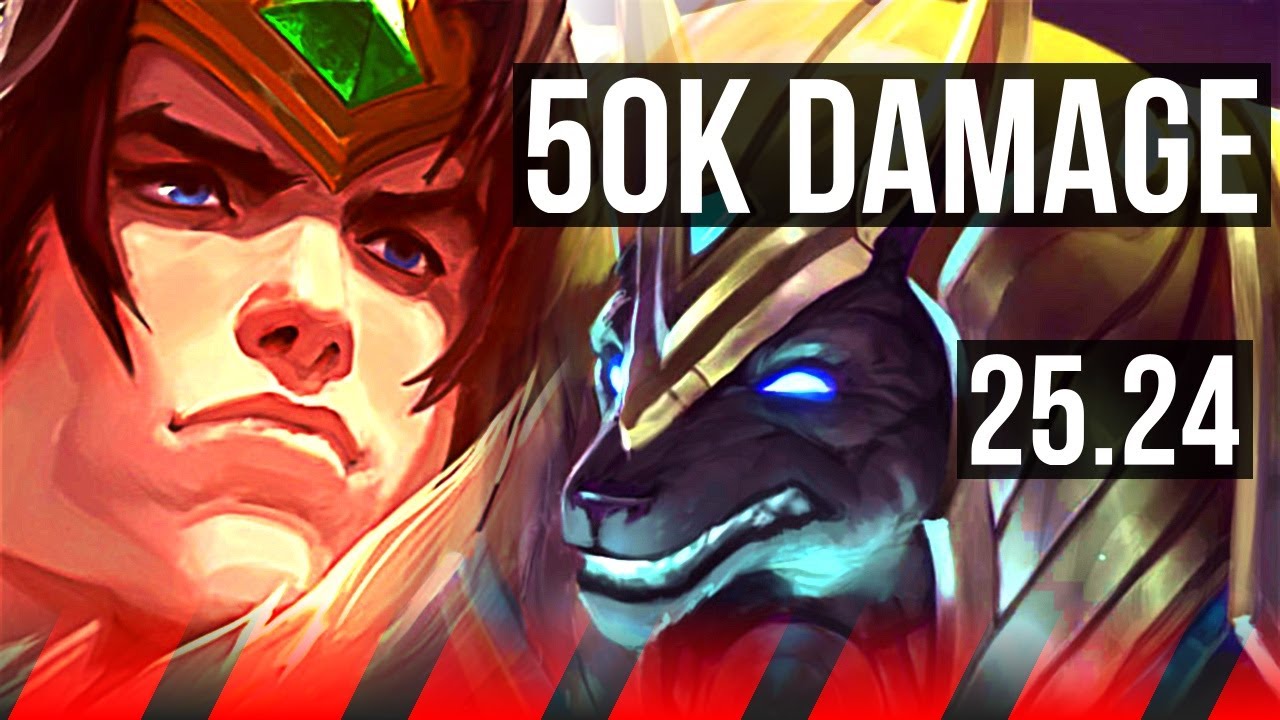 GAREN vs NASUS (TOP) | Good KDA: 20/1/5, 50K damage | EUW Master | 25. ...