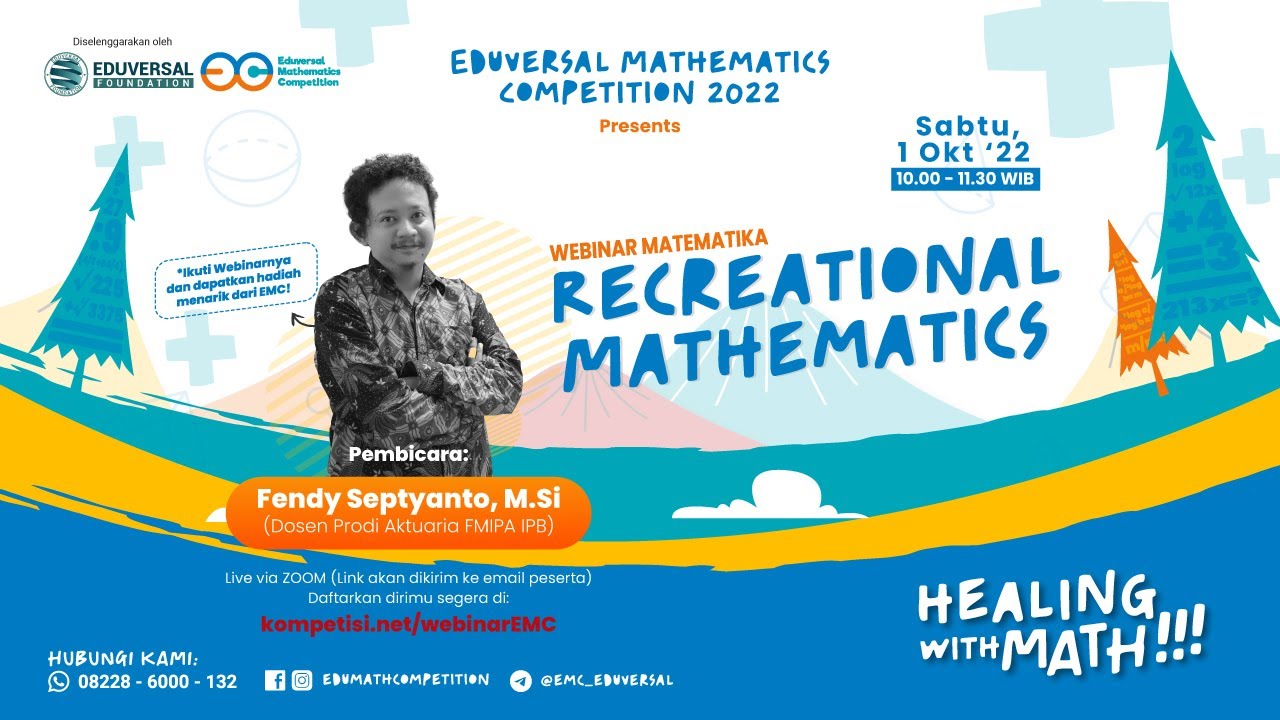Webinar EMC 2022 | Recreational Mathematics - YouTube