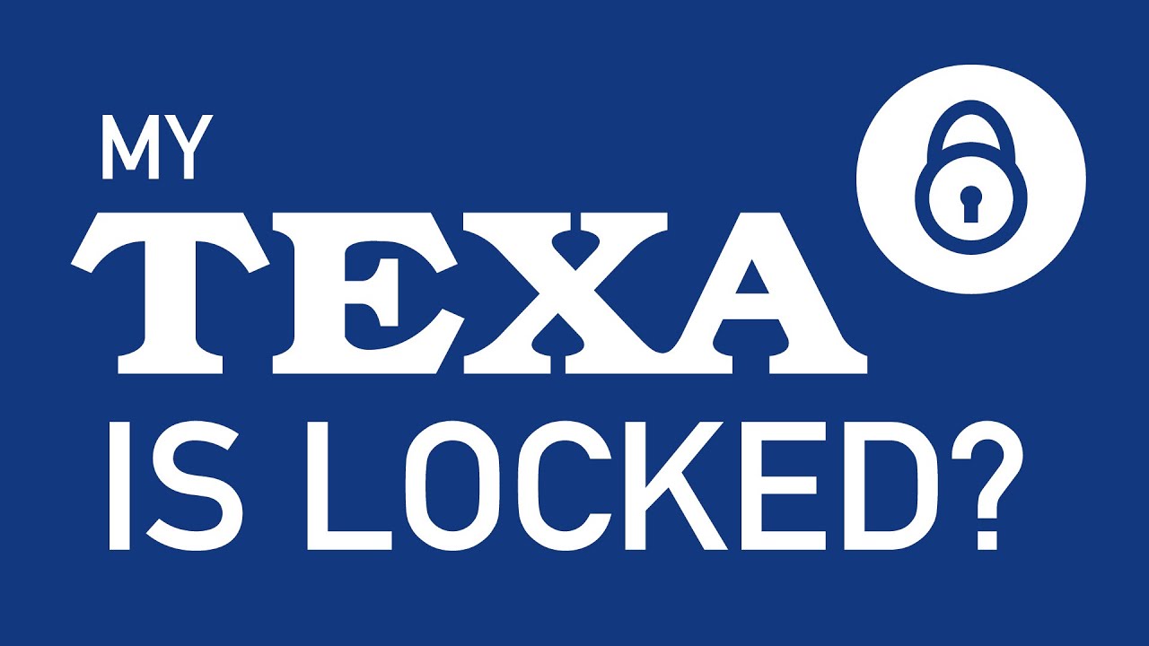 My TEXA is Locked? How to Clear Update Locks - YouTube