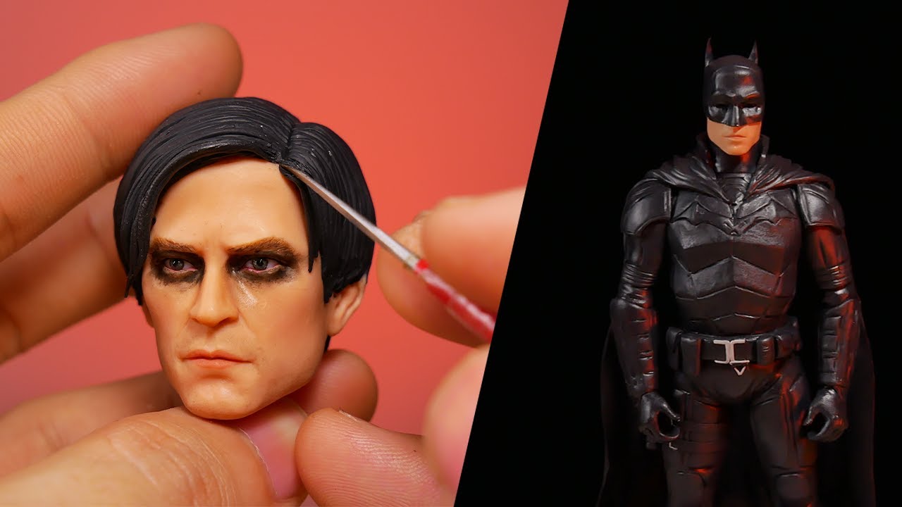 THE BATMAN（2022）︳Sculpting BATMAN[Robert Pattinson] .【Clay producer Leo ...