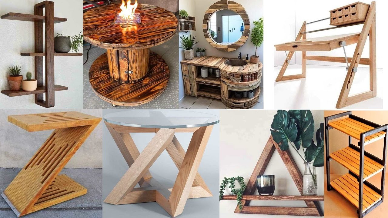 cool wood furniture and wood craft ideas you can make at home ...