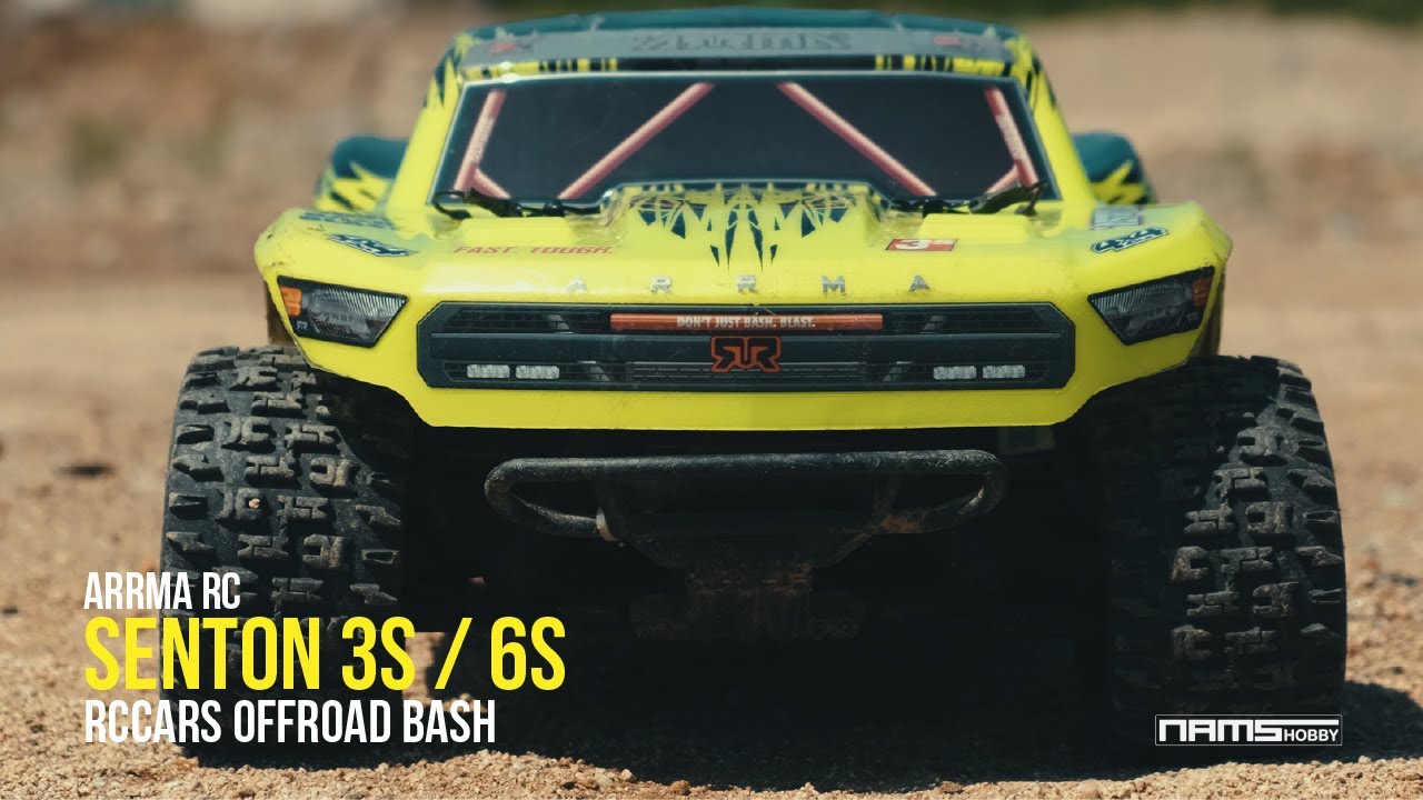 Arrma Senton 3s & 6S Offroad Bash [RC Car Vlog.Day 95] - YouTube