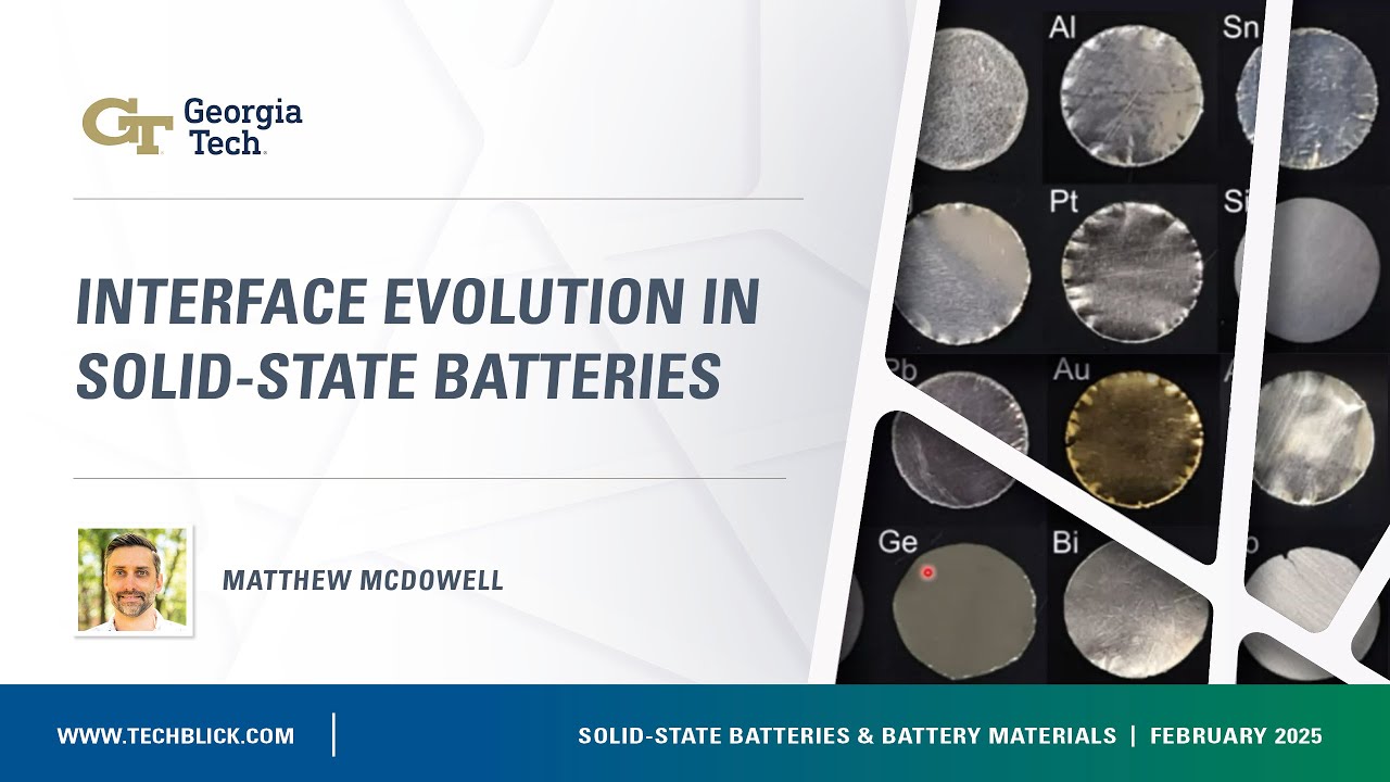 Georgia Institute of Technology | Interface Evolution in Solid-State ...