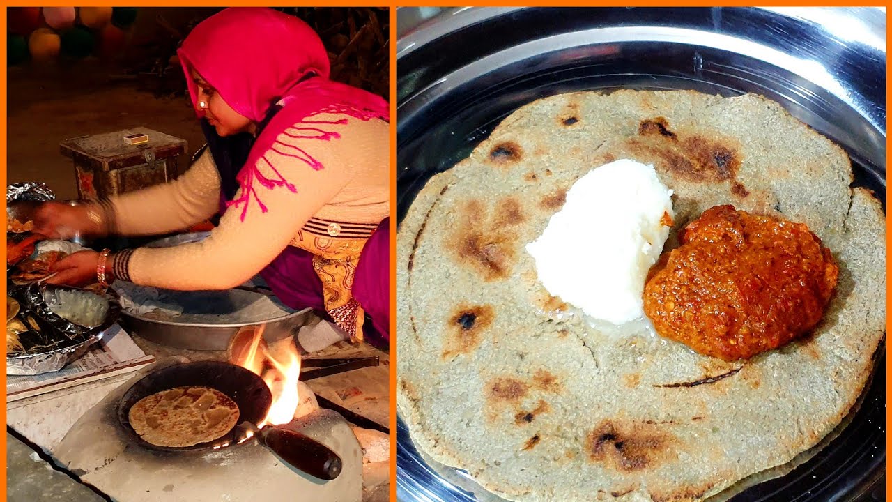 Bajre ki Roti / Chutney |जयपुर की मन्जू से सीखा मैने राजस्थान की लहसुन ...