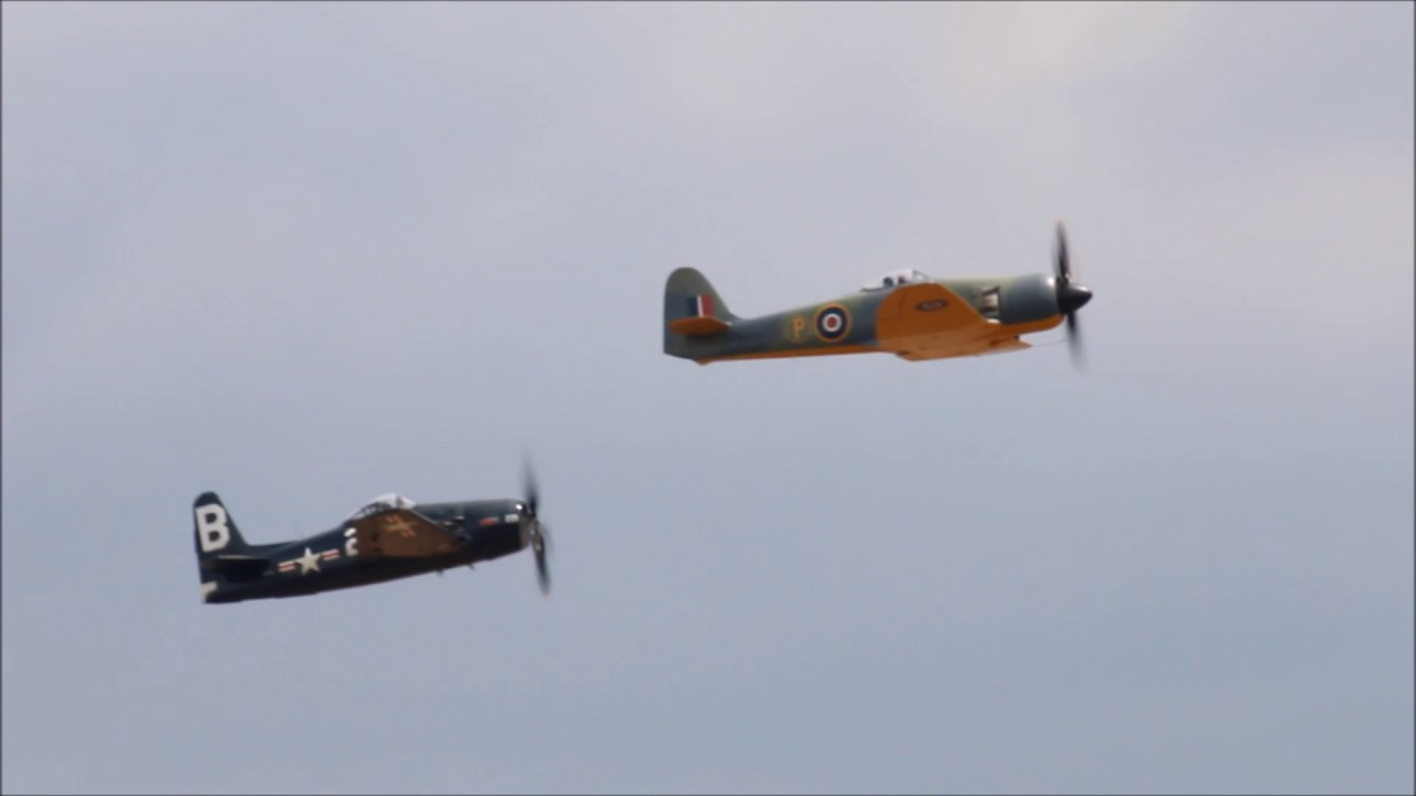 Flying Legends 2017 Highlights - Balbo, Spitfires, Three Horseman - YouTube
