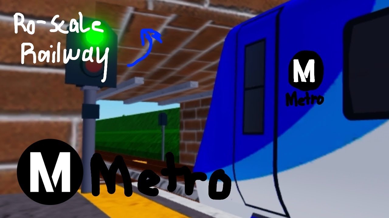 Ro-Scale Railway! test, but with LA Metro announcements… - YouTube