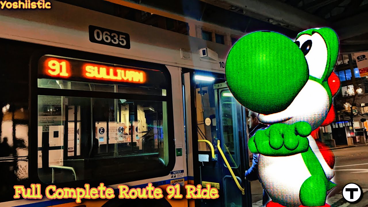 [MBTA] Route 91 - Full Complete Ride on New Flyer D40LF #0635 | Yoshi’s ...
