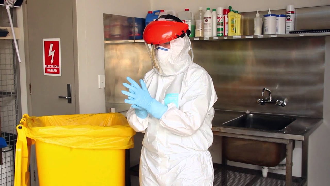 Staying Safe Donning and removal of PPE - YouTube