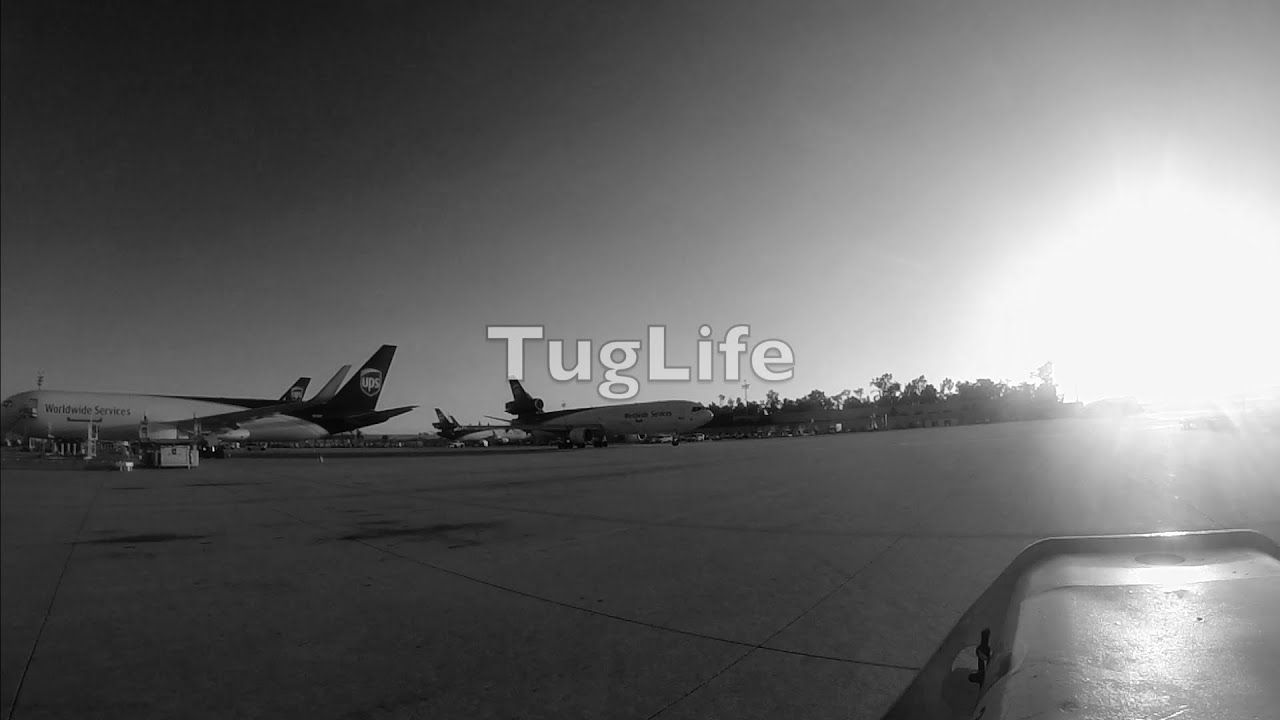 -TugLife- UPS Ontario,Ca Air Ramp 1 Bravo air ramp crew! - YouTube