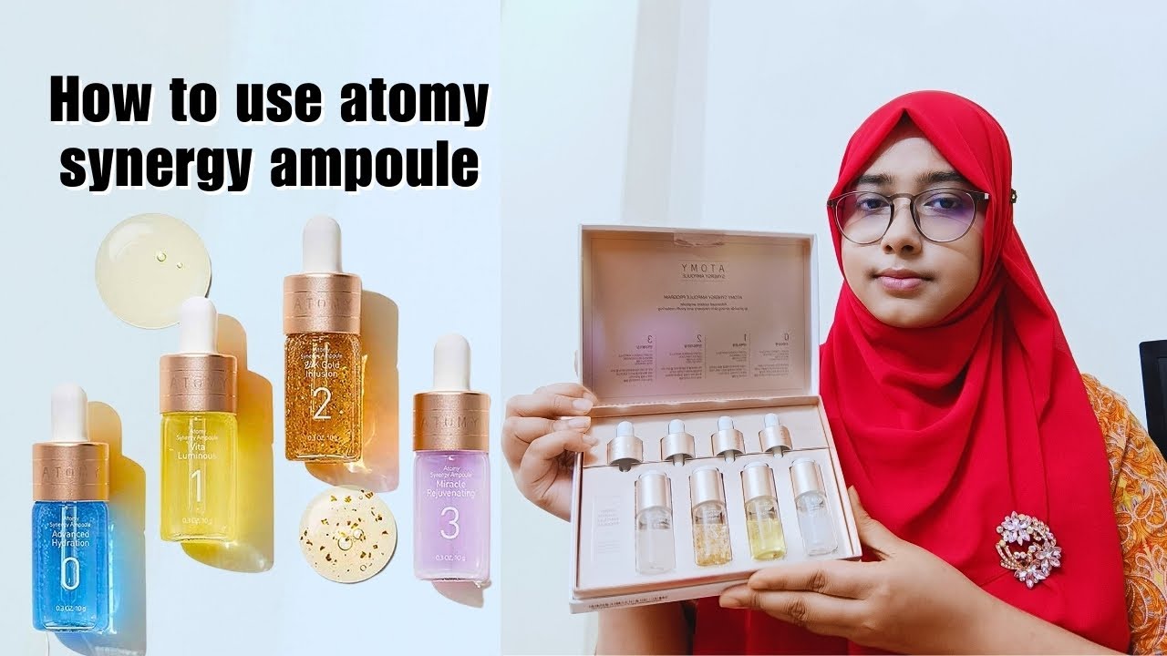 Atomy Synergy Ampoule || How to use Synergy Ampoule || Korean Anti ...