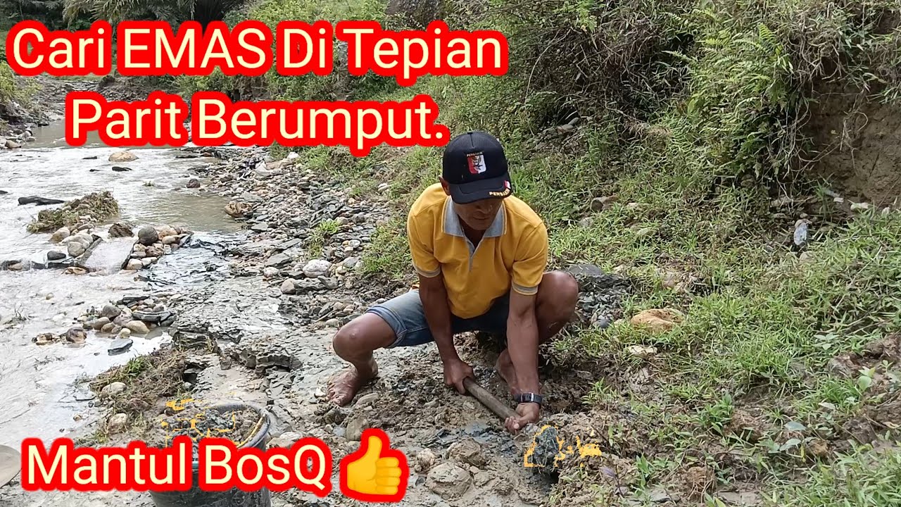 Selalu Ada EMAS Di Tepi Parit Seperti ini. - YouTube