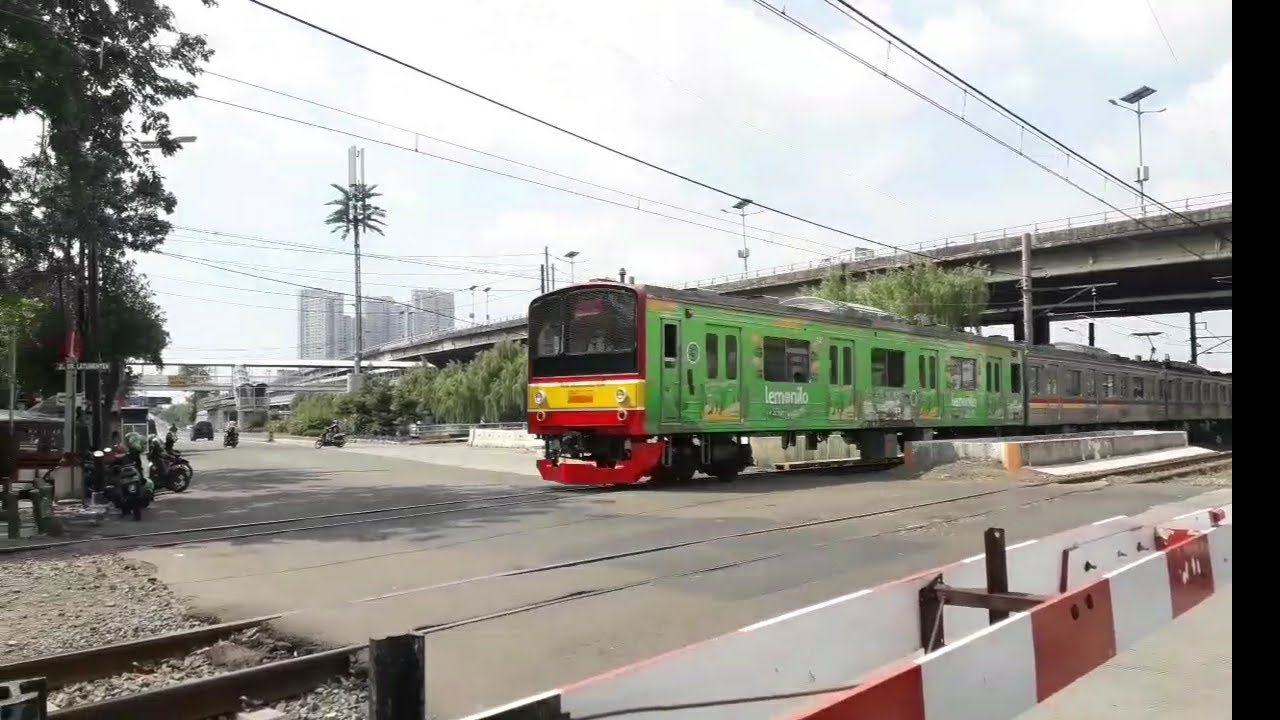 situasi stasiun kereta api | stasiun grogol | kereta api comuter line ...