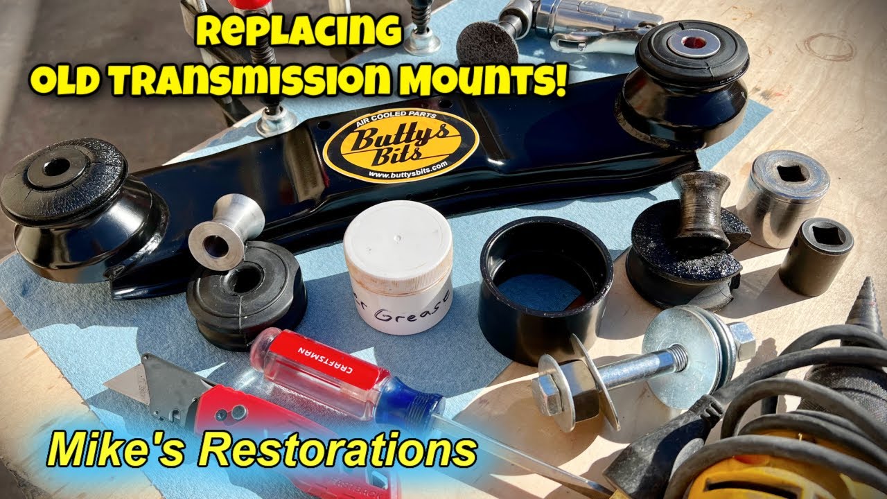 Replacing Early Porsche Transmission Mounts! - YouTube