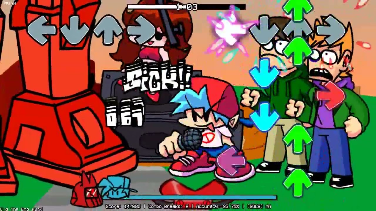 I love The End Old - FNF VS Tord Red Fury - YouTube