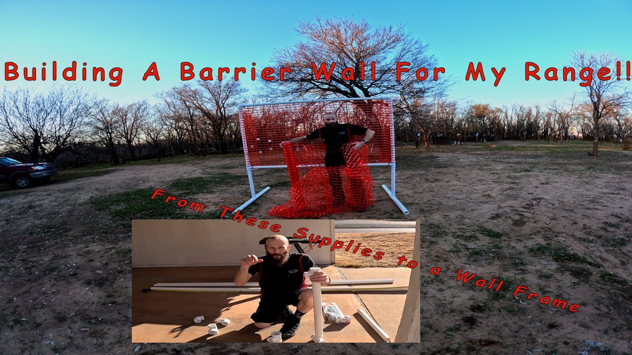 Barrier Wall Build DIY short version - YouTube