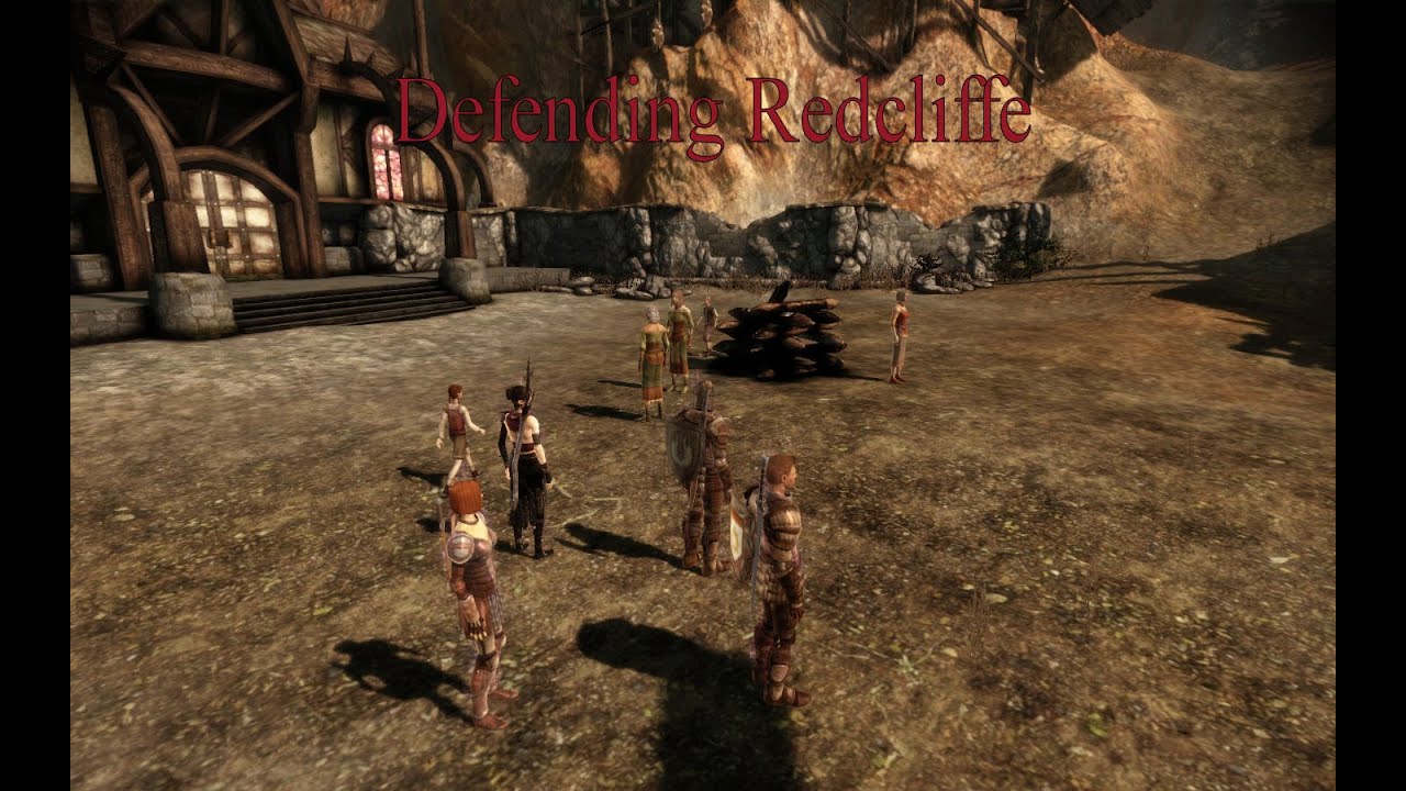 Dragon Age Origins - #8 - Defending Redcliffe Village - YouTube
