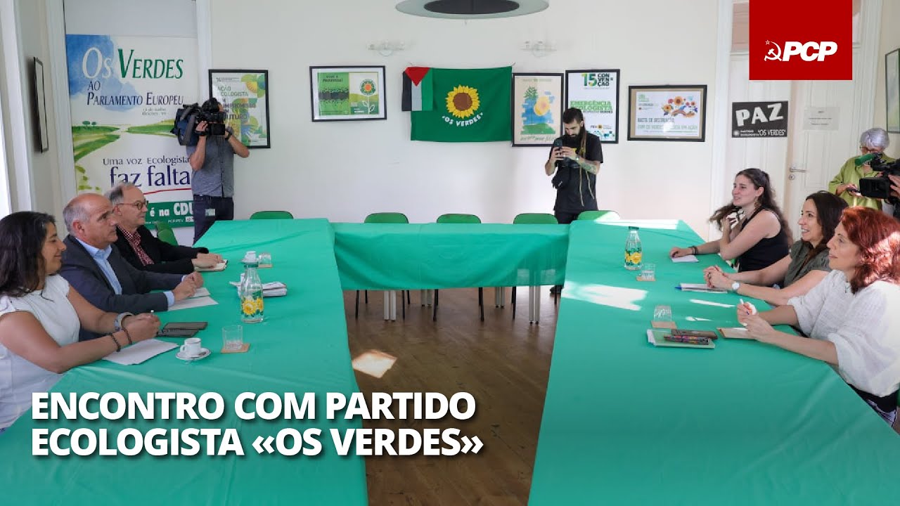 Encontro com Partido Ecologista "Os Verdes" - YouTube