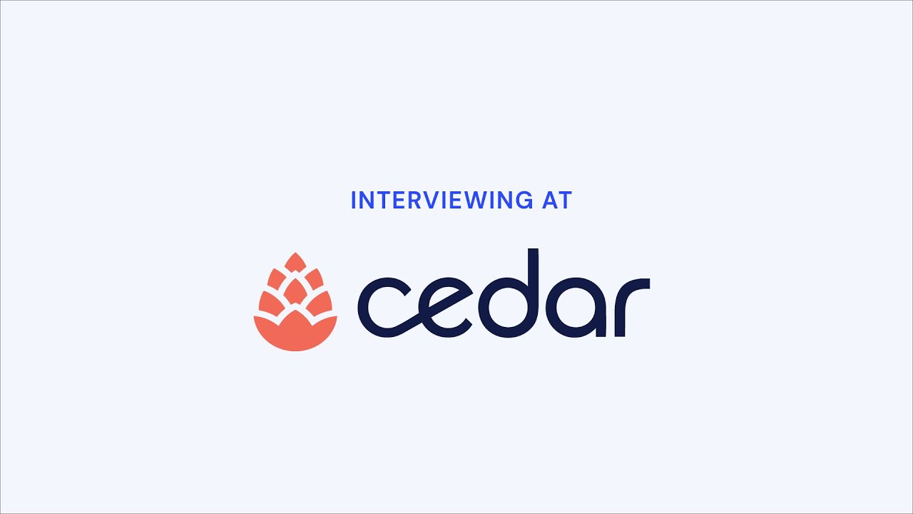 Interviewing at Cedar - YouTube