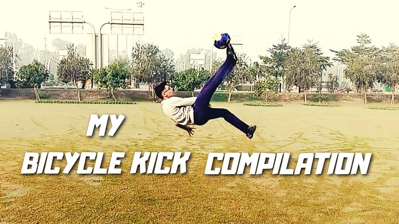 MY BICYCLE KICK COMPILATION - YouTube