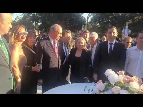 İş dünyasının başarılı iş insanı Baharcan Polat, KKTC Cumhurbaşkanı ile protokol alanında