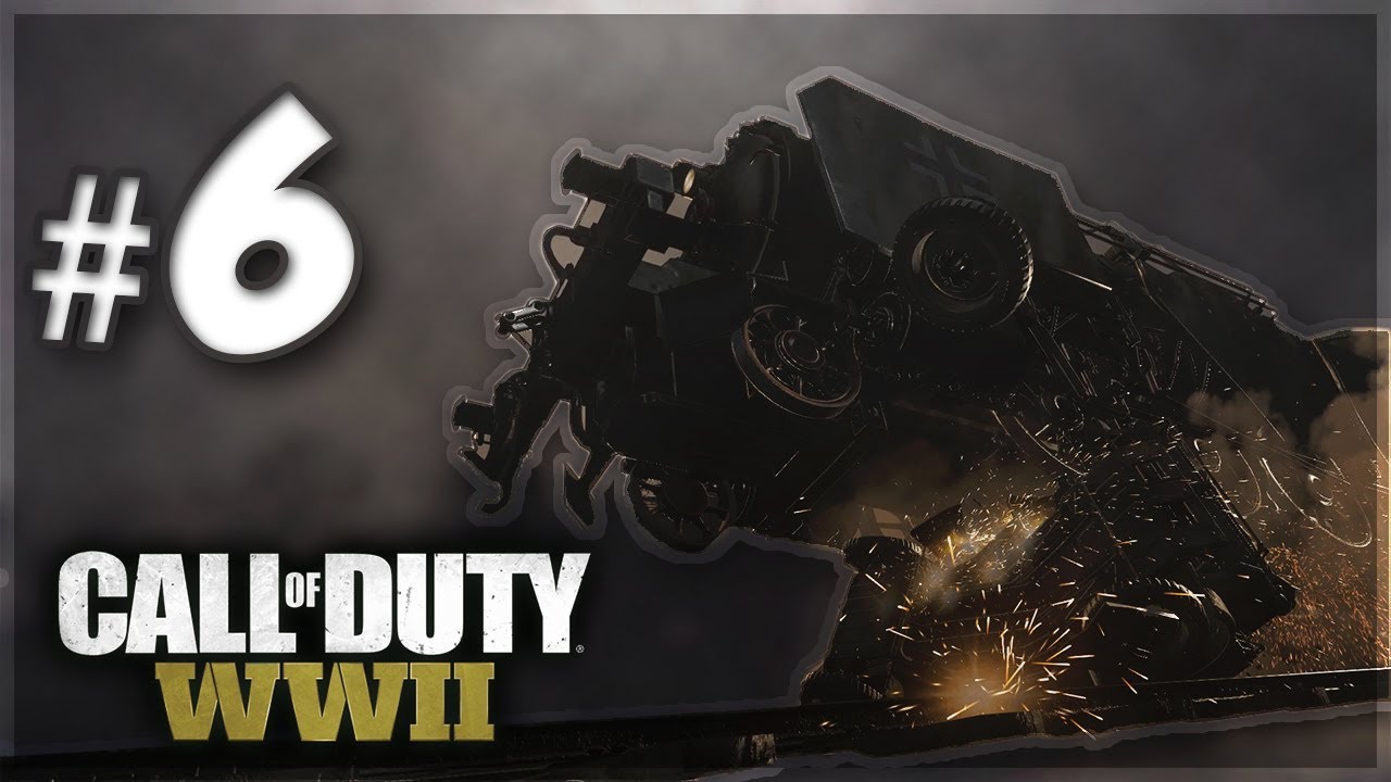 Call of Duty: WW2 Walkthrough Part 6 - Stopping The Panzerzug Train ...