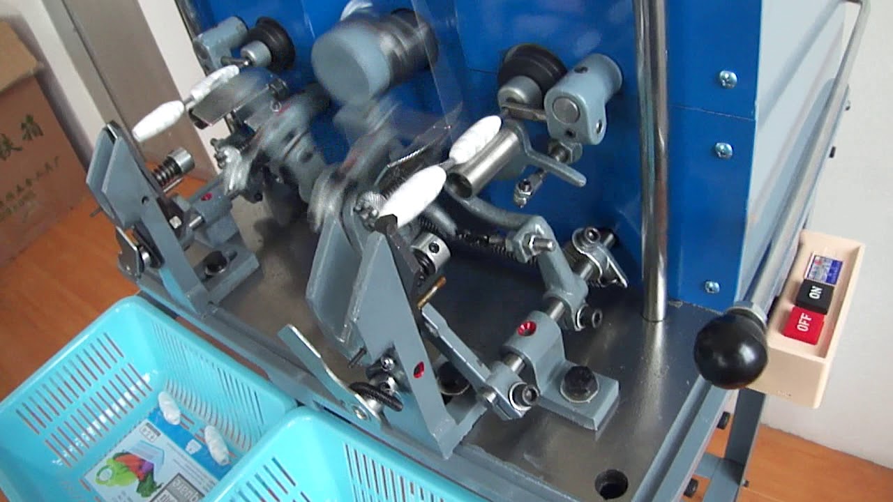 New Cocoon bobbin winding machine - YouTube
