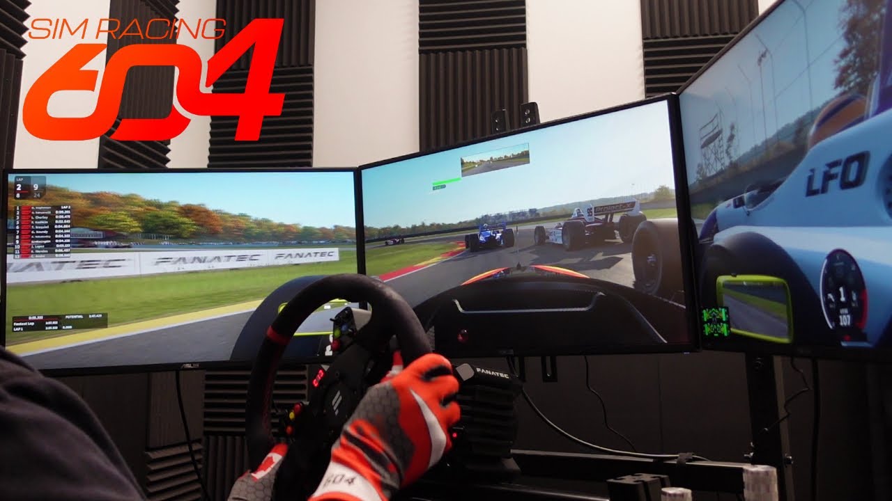 The Sense of Speed with Triple Monitors is Amazing - YouTube