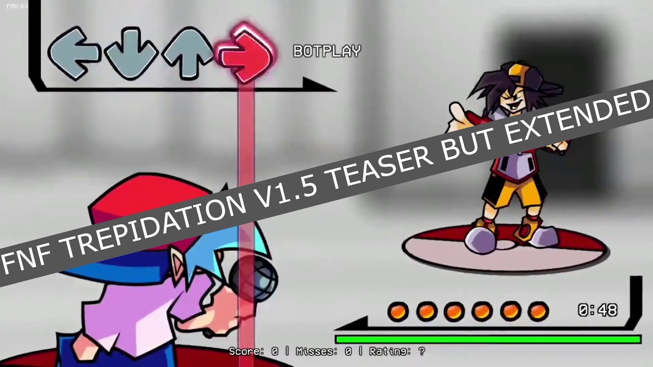 FNF TREPIDATION V1.5 TEASER BUT EXTENDED - YouTube