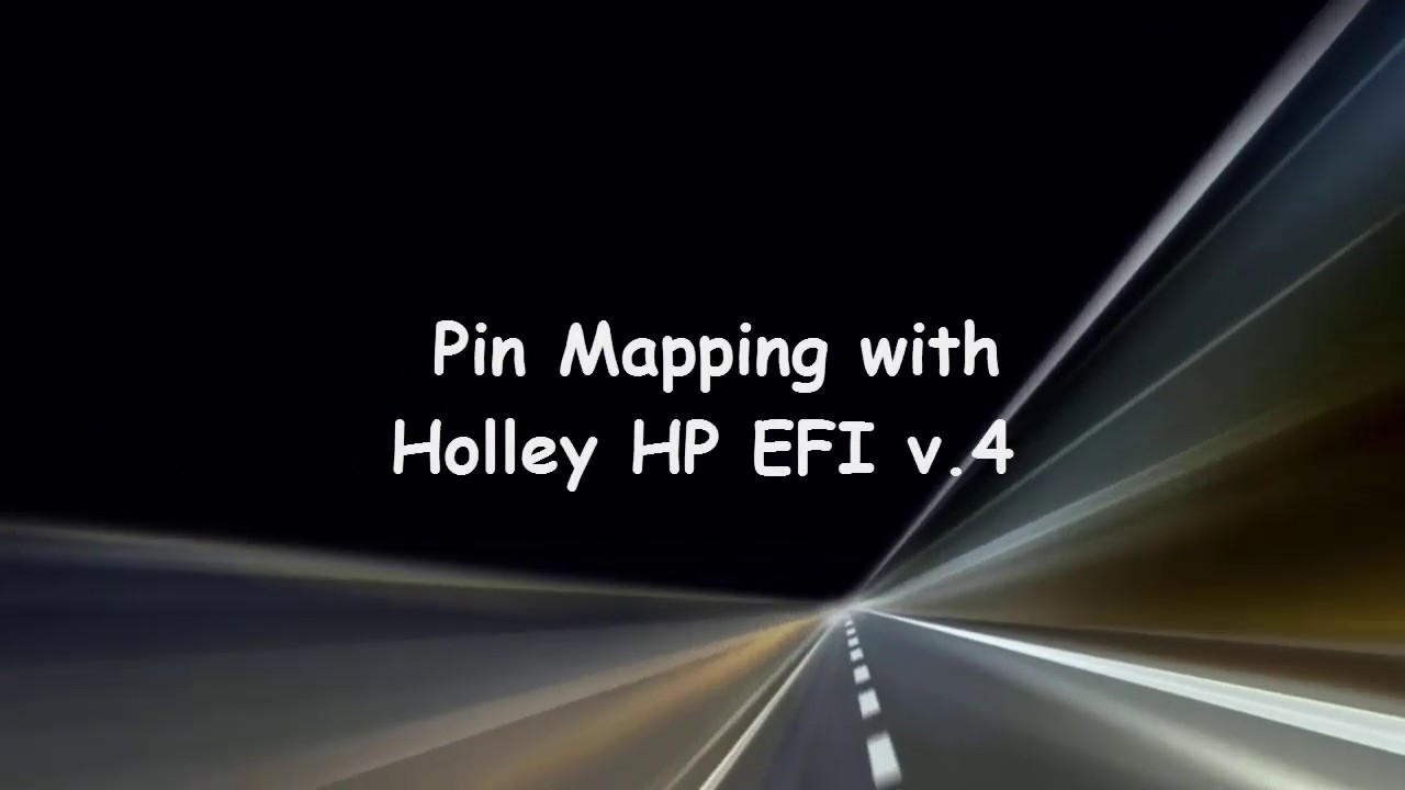 Holley Pin Mapping - YouTube