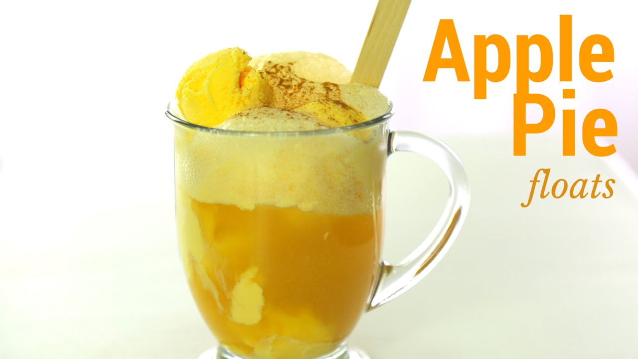 Apple Pie Floats - YouTube