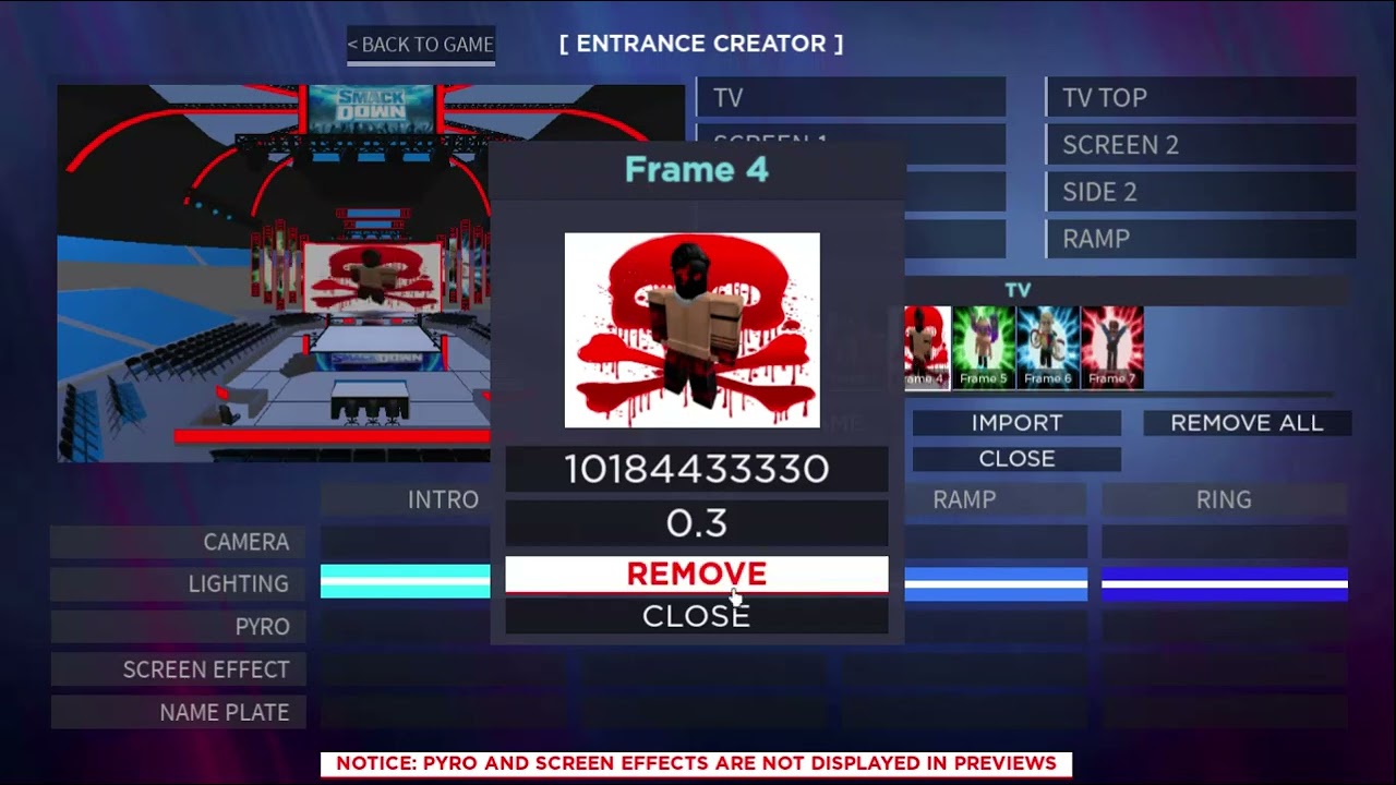 The Slayers: Roblox WWE 2k22 Wrestling Tron - YouTube