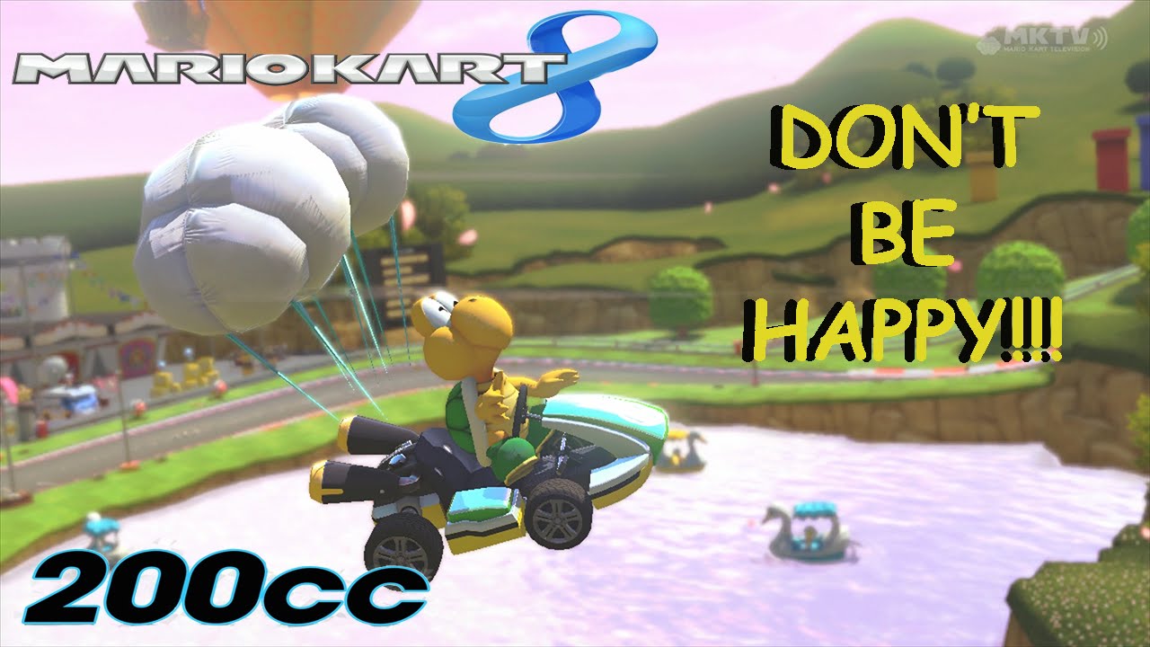 GETTING HIT BY EVERYTHING!! [Mario Kart 8] [200cc] - Part 8 - YouTube