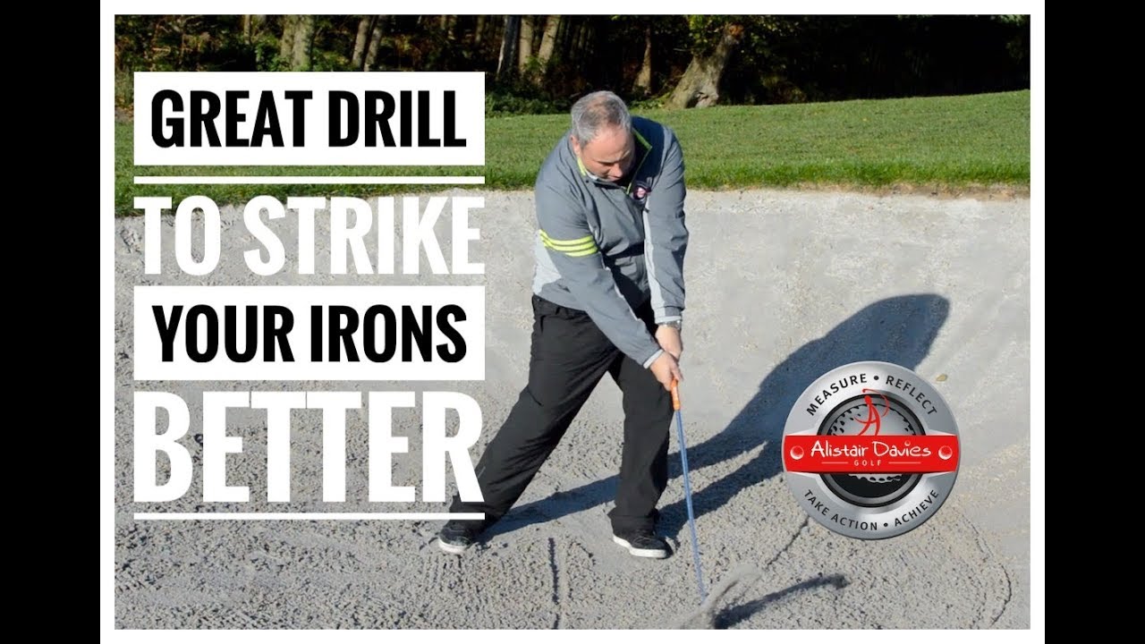 Great Drill To Strike Iron Shots Better - YouTube