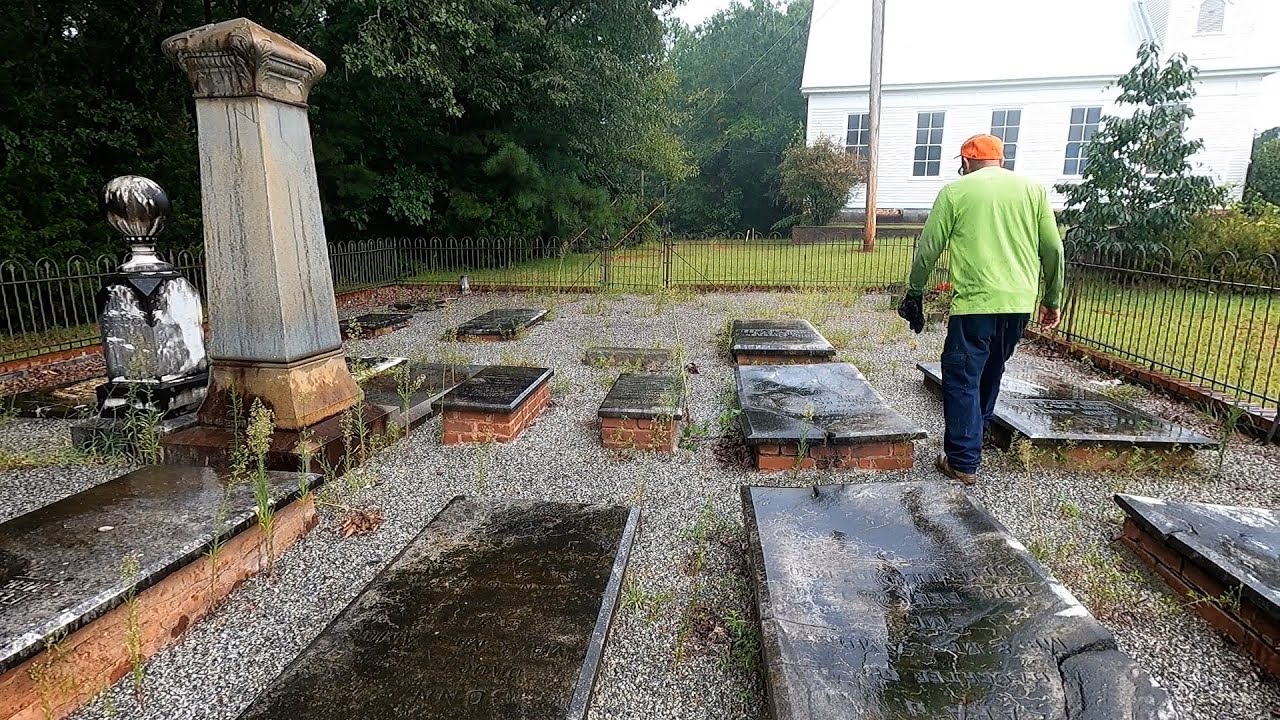 GRAVES OF TRIPLETS AND MORE IN 177 YEAR OLD CEMETERY (PART 4) - YouTube