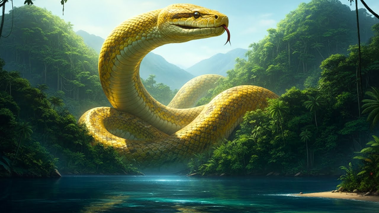 Part 54 - A Girl Alone Surviving In The Forest | GIANT PYTHON EMERGES ...