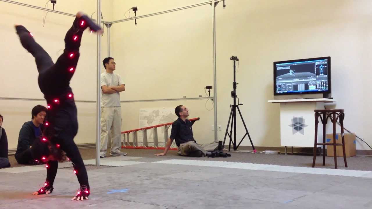 PhaseSpace Motion capture 1 - YouTube
