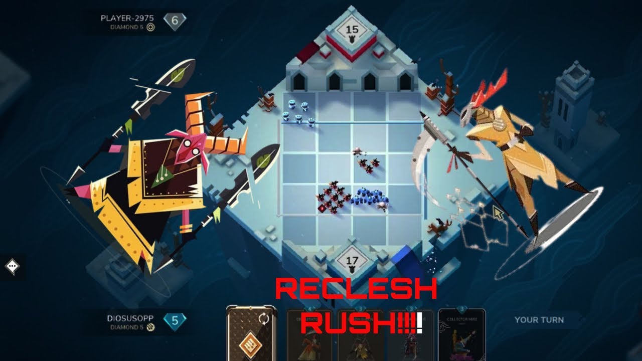 Starting the new season with an iconic deck: Reckless Rush! #stormbound - YouTube