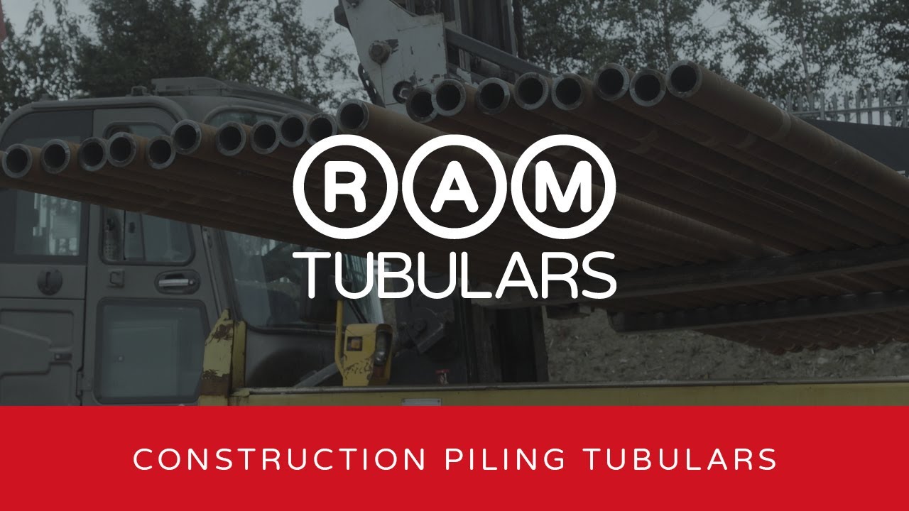 Construction Piling Tubulars | RAM Tubulars - YouTube