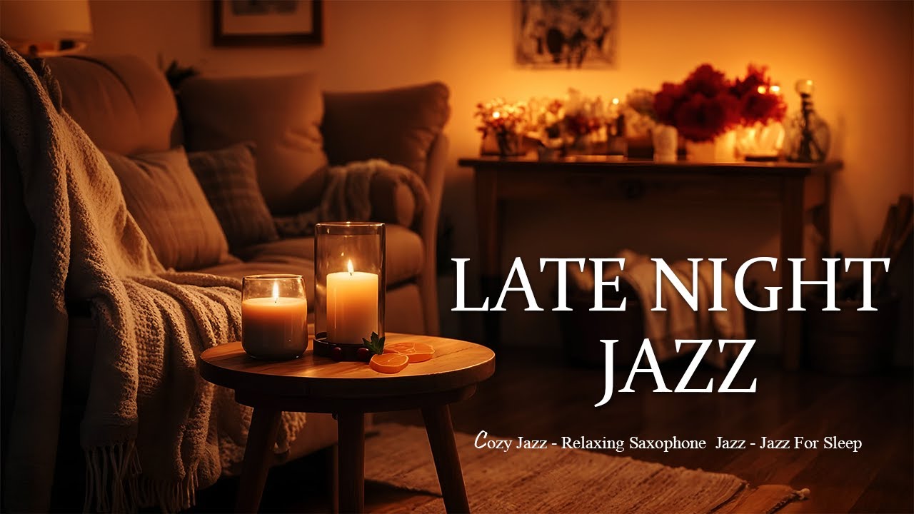 Late Night Jazz,Winter Night Saxophone Jazz Music in My Bedroom ...