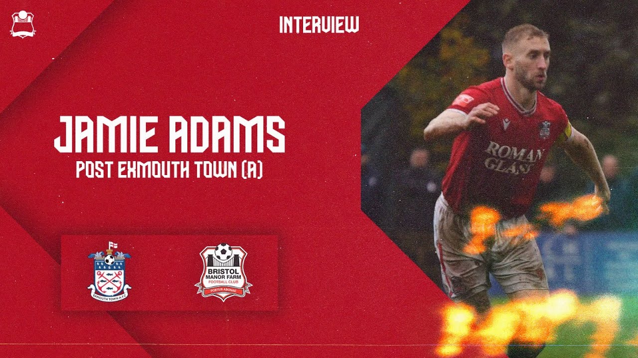 💬 POST MATCH INTERVIEW: Jamie Adams speaks after Exmouth win - YouTube