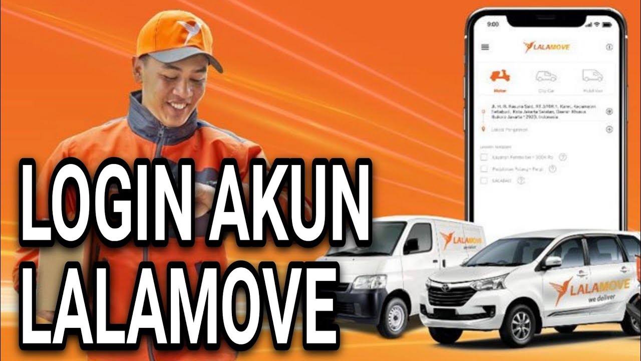 CARA LOGIN/MASUK AKUN LALAMOVE - YouTube