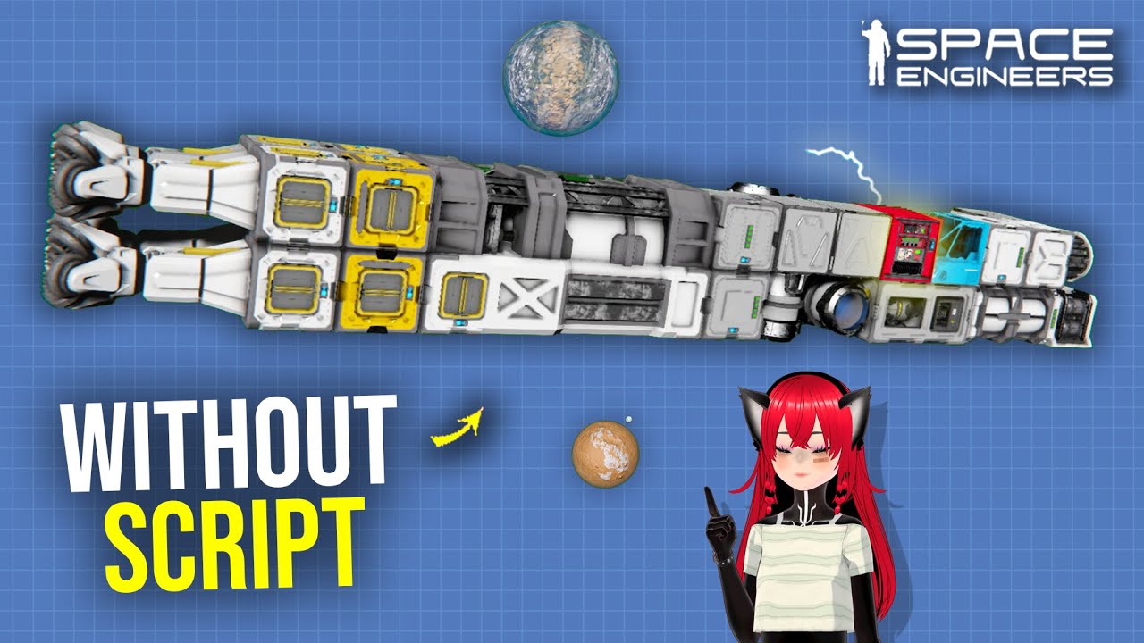 This Ship Auto Mining System is Very Simple to Build, Space Engineers ...