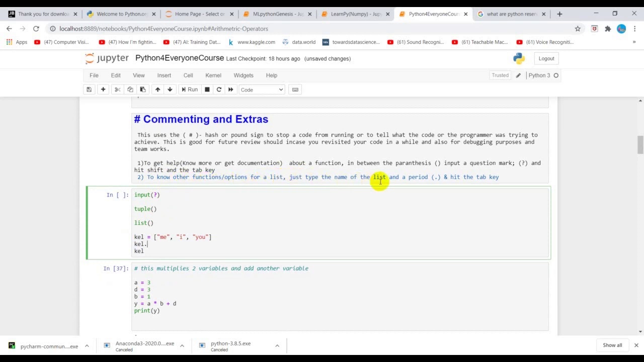 LearnPy-Documentation and Help - YouTube