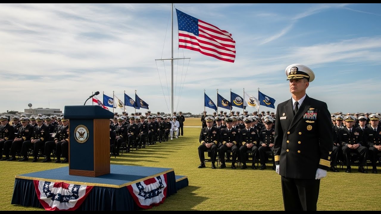 Everyone Sat Down at Navy Ceremony — Until a 3-Star Admiral Refused ...