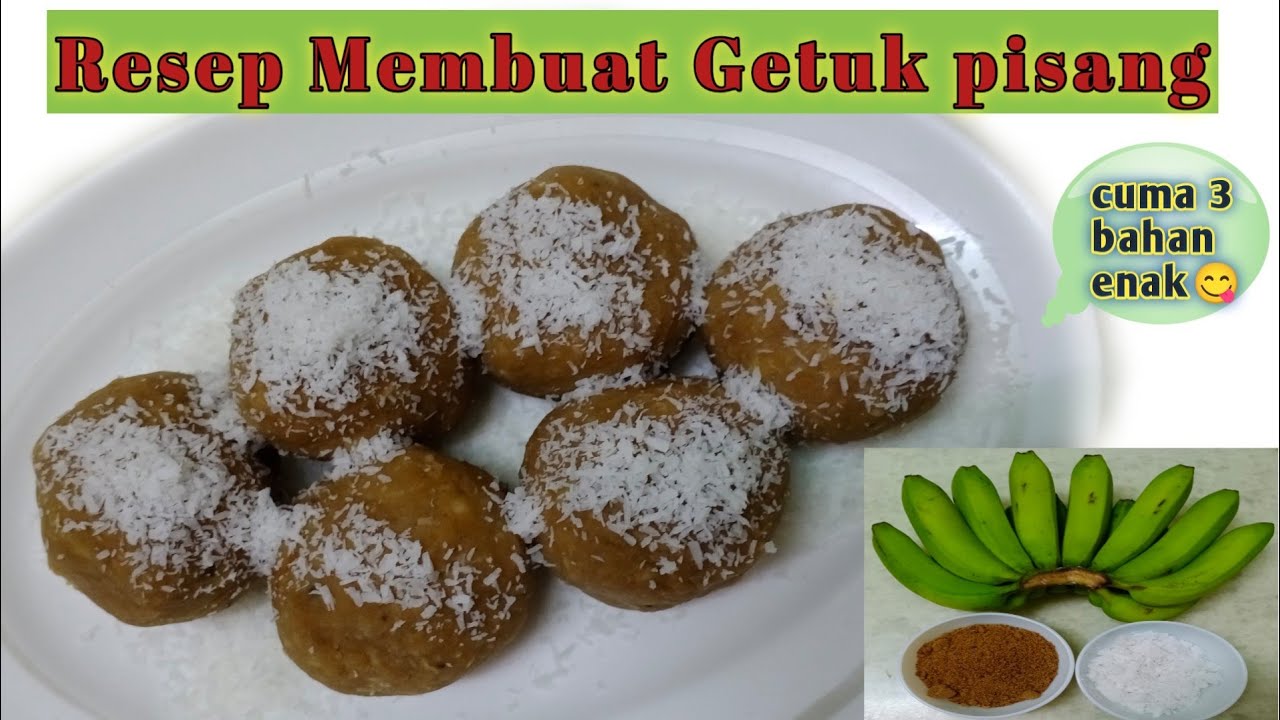 Resep Membuat Getuk Pisang@ayucitrachanel8031 - YouTube