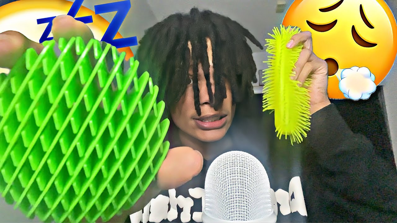 ASMR Green Triggers - YouTube