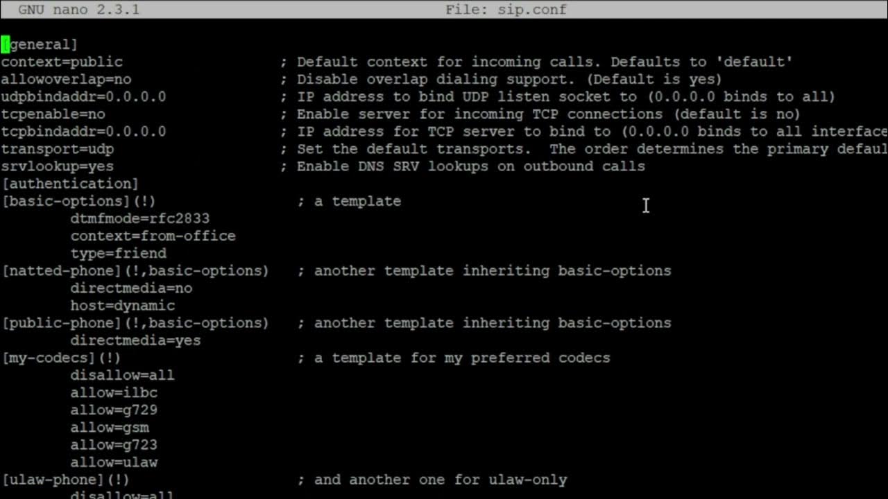 📞 **Asterisk SIP Peers Configuration Tutorial: [1001] and [1002 ...